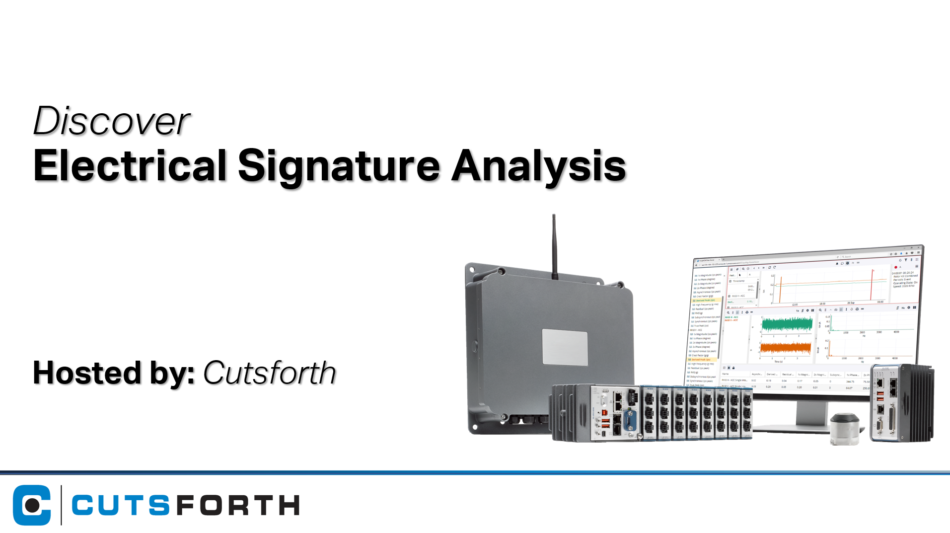 Discover Electrical Signal Analysis | Cutsforth